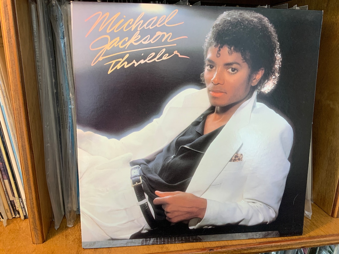 Michael Jackson Vinyl Record Album “thriller” - Etsy