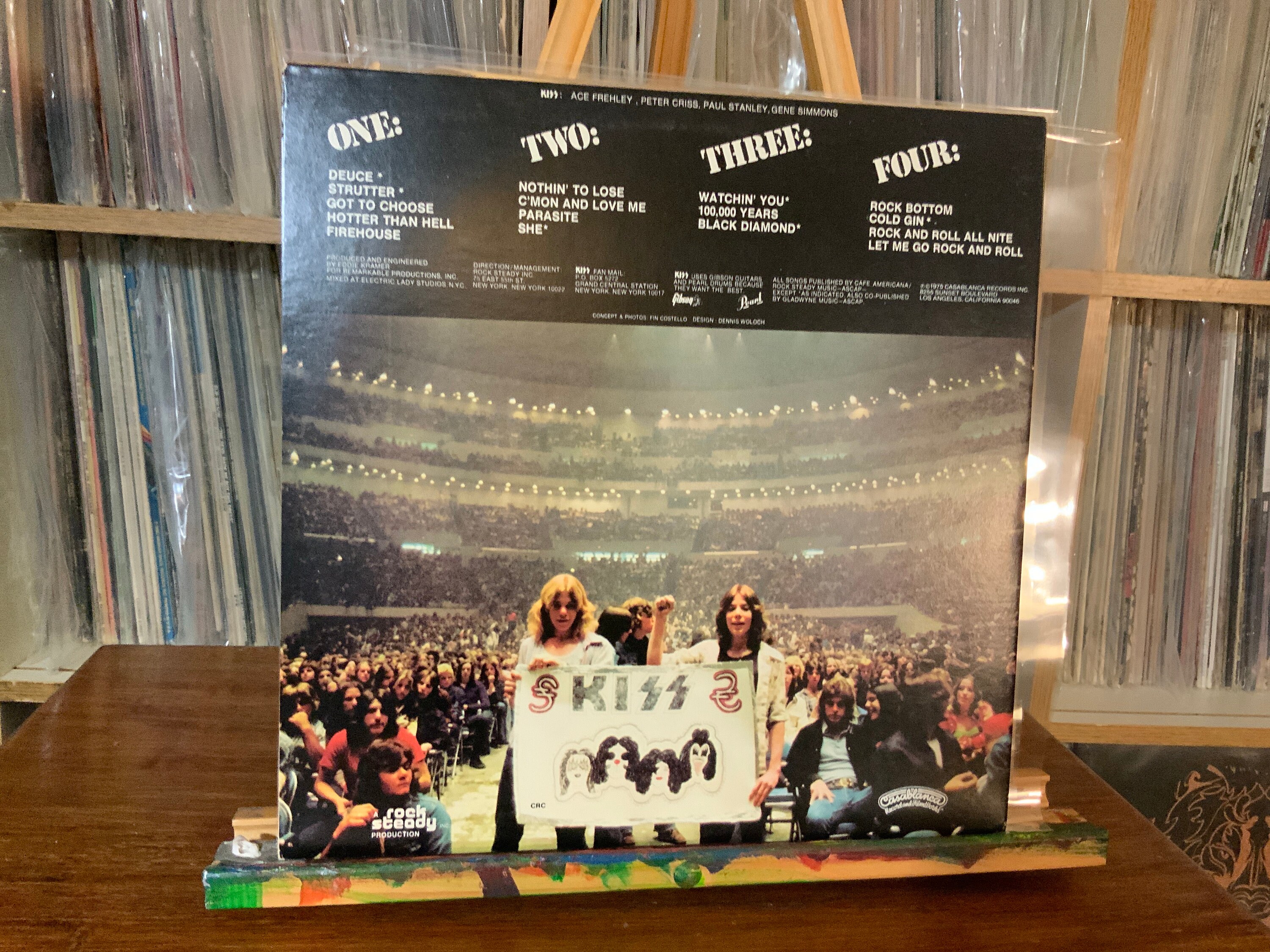 Kiss Vinyl Record Album ALIVE - Etsy