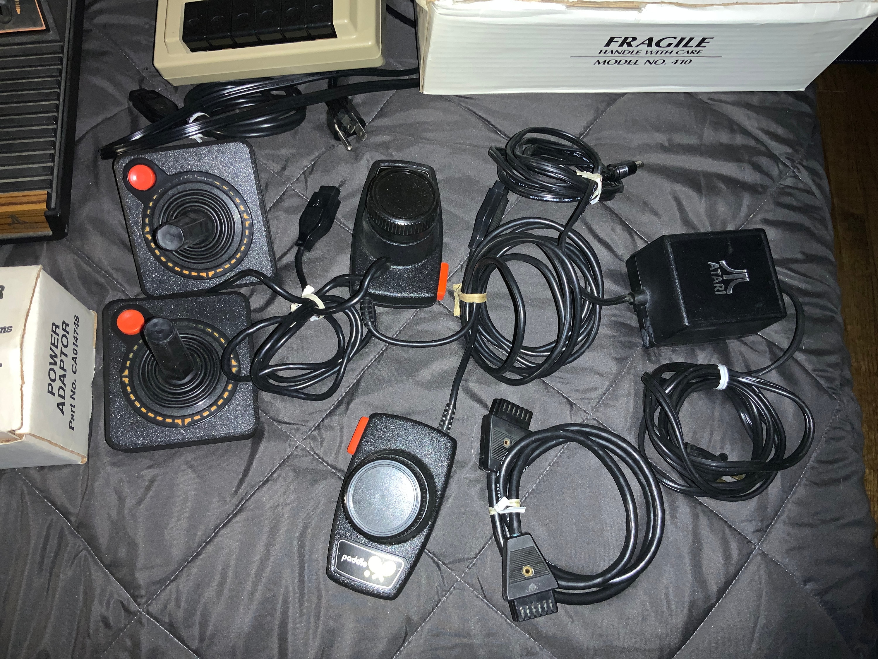 Atari Bundle Original Vintage Atari Video Computer Sytem CX2600A ...