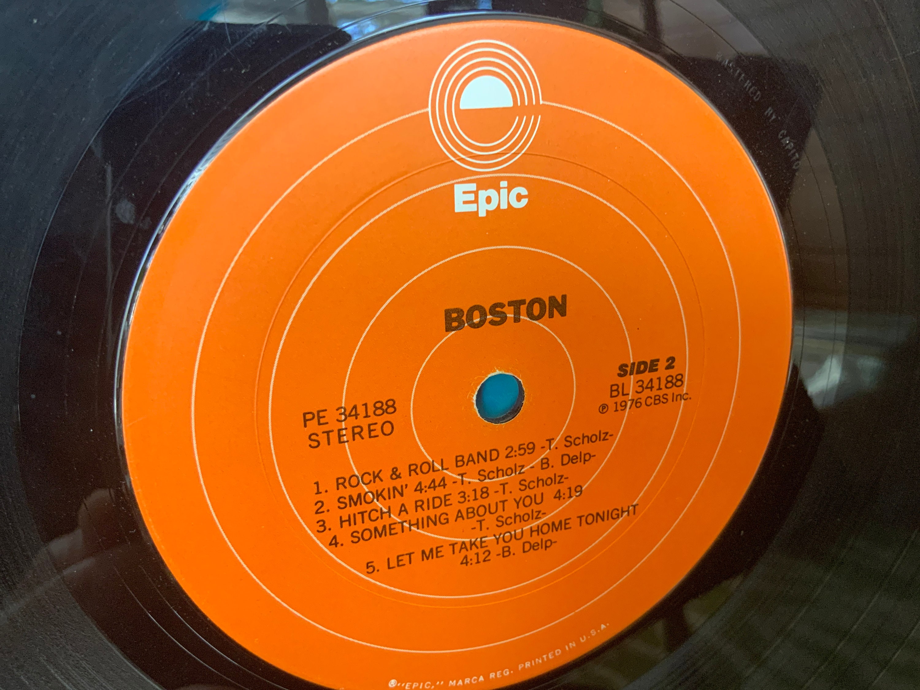 Boston Vinyl Record Album boston Debut Album - Etsy