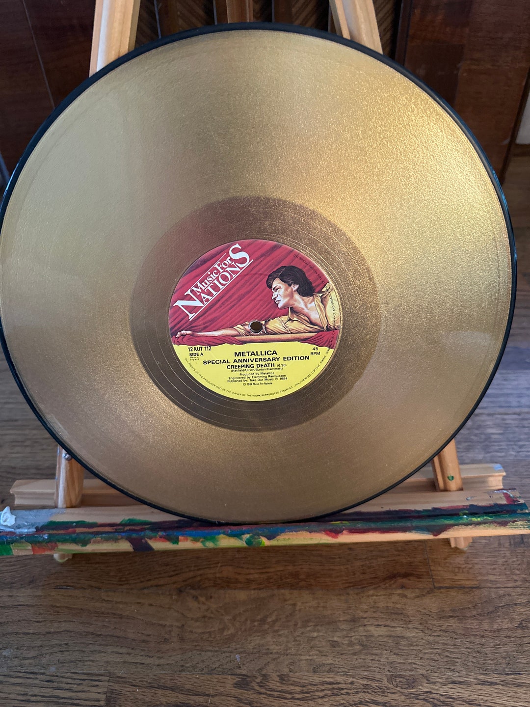 Metallica Vinyl Record Album creeping Death - Etsy