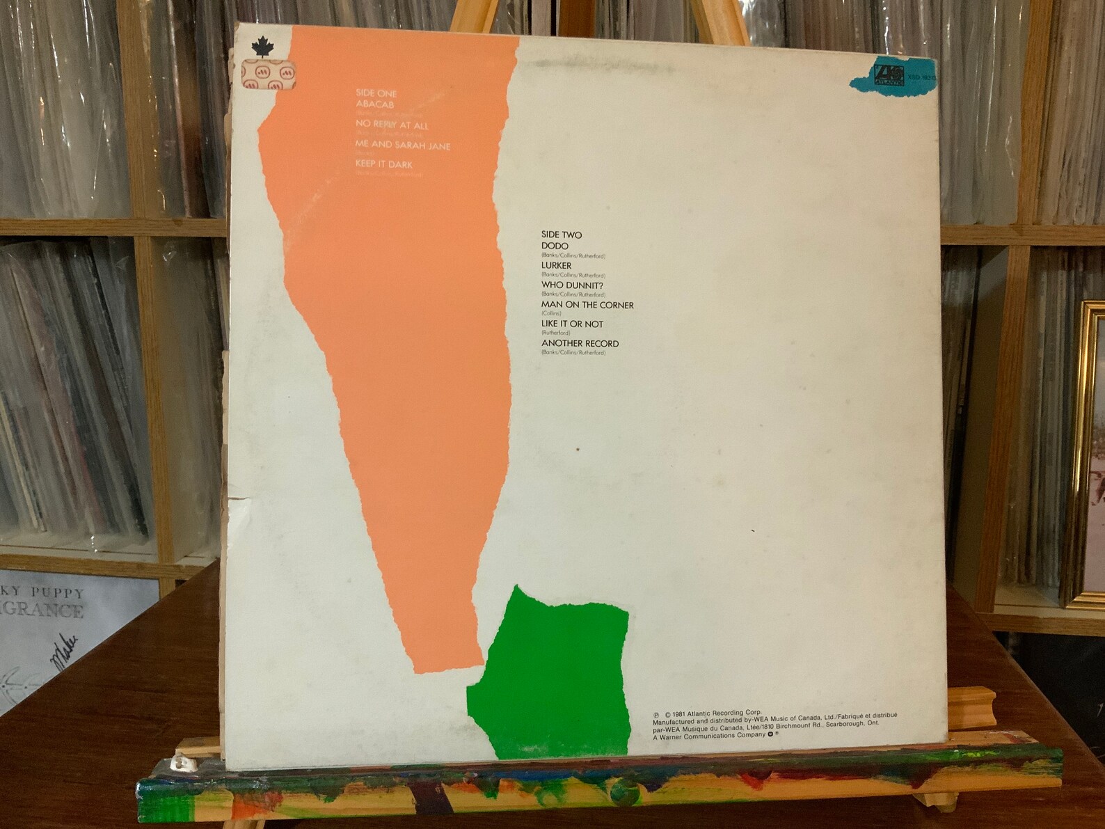 Genesis Vinyl Record Album abacab - Etsy