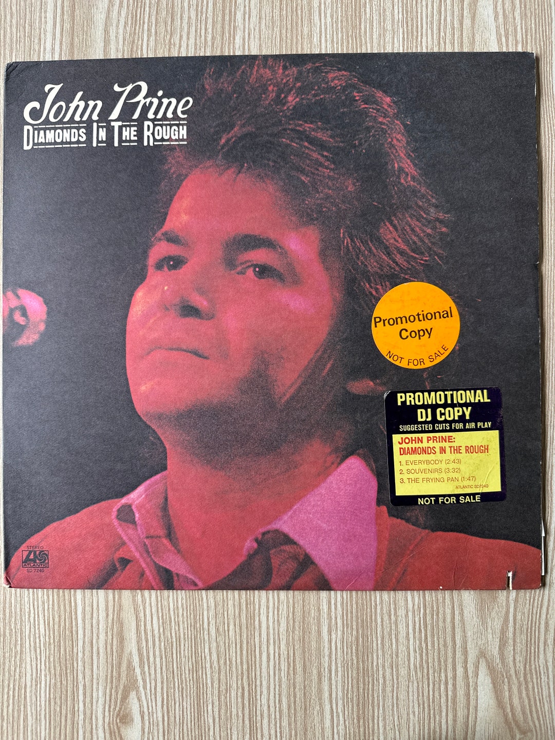 John Prine Vinyl Record Album "diamonds in the Rough" - Etsy