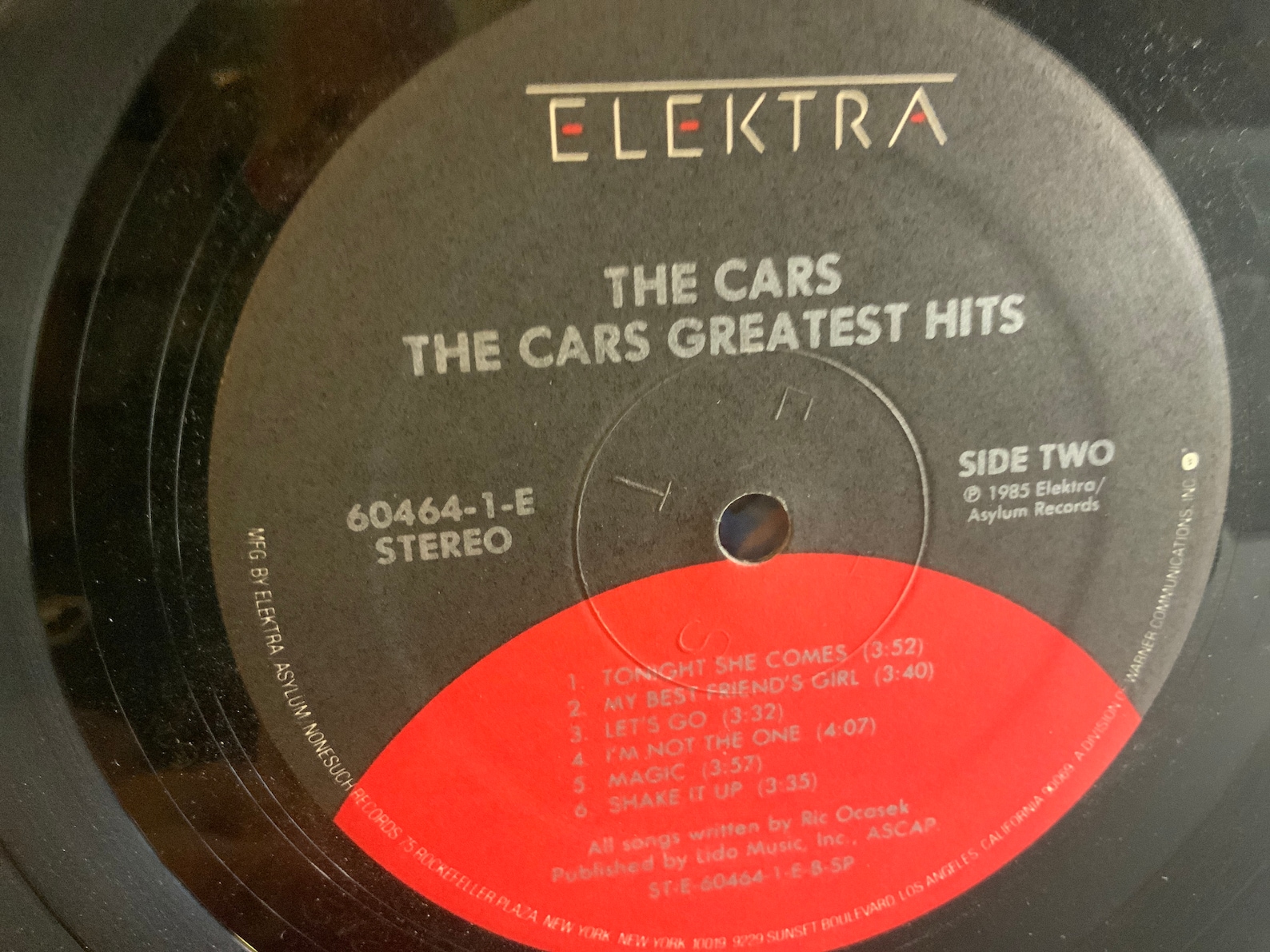 The Cars Vinyl Record Album the Cars Greatest Hits - Etsy
