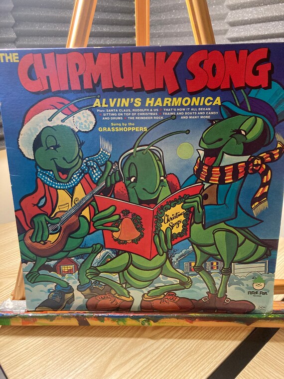 Chipmunks Vinyl Record Album the Chipmunk Song - Etsy