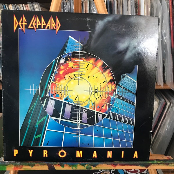 Def Leppard Pyromania Vinyl Record - Etsy