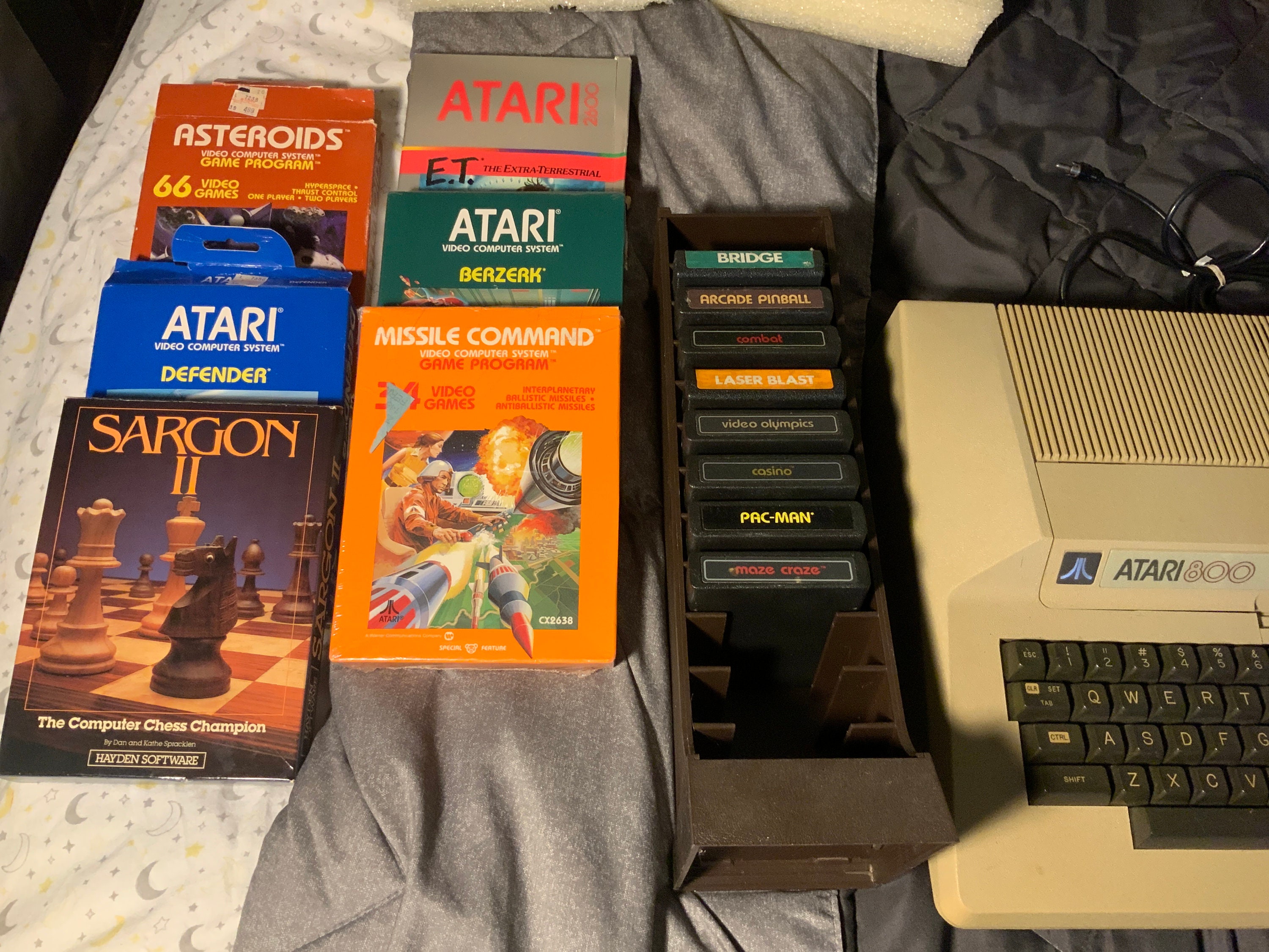 Atari Bundle Original Vintage Atari Video Computer Sytem CX2600A ...