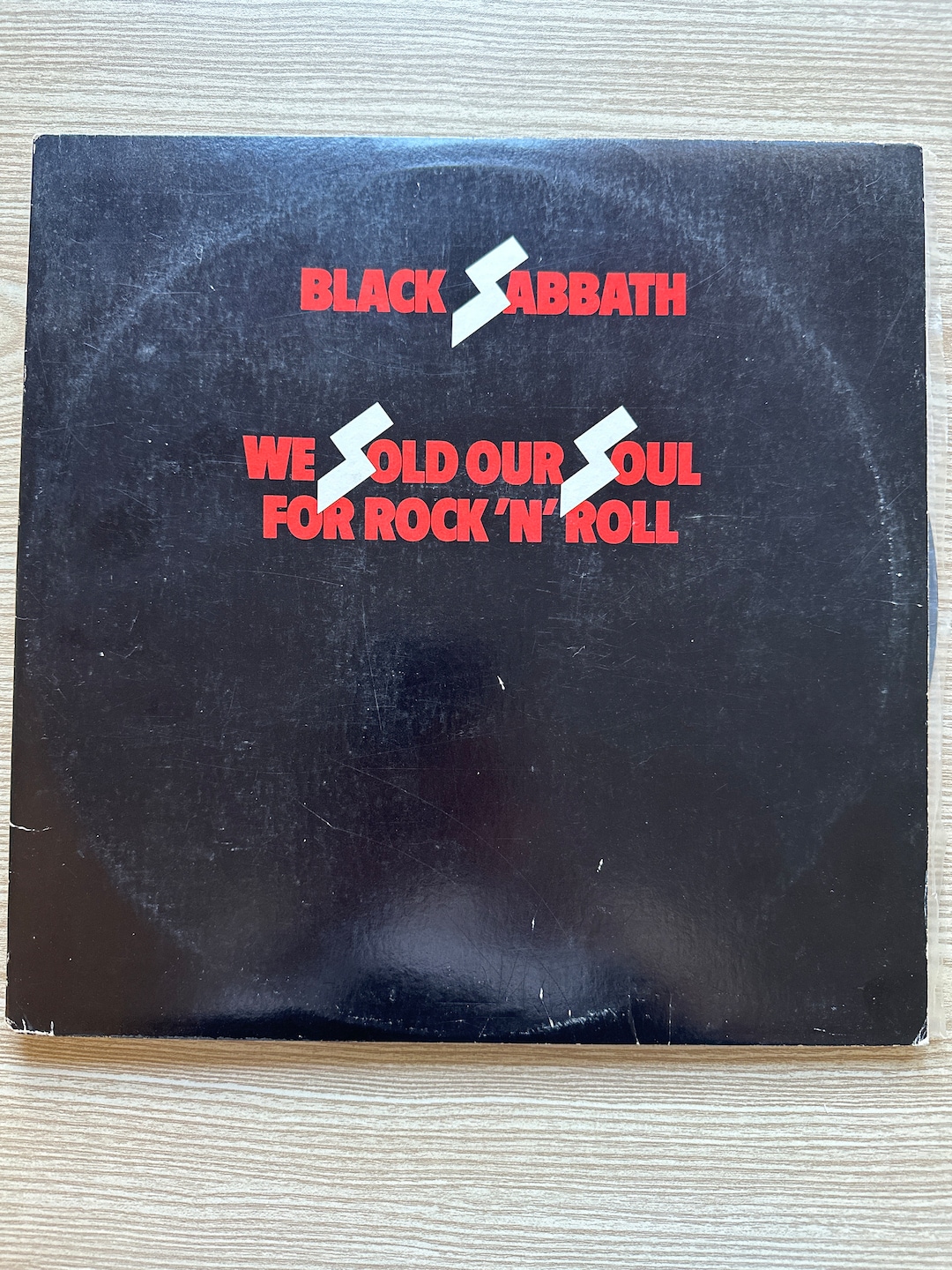 Black Sabbath Vinyl Record Album "we Sold Our Soul for Rock 'n'roll - Etsy