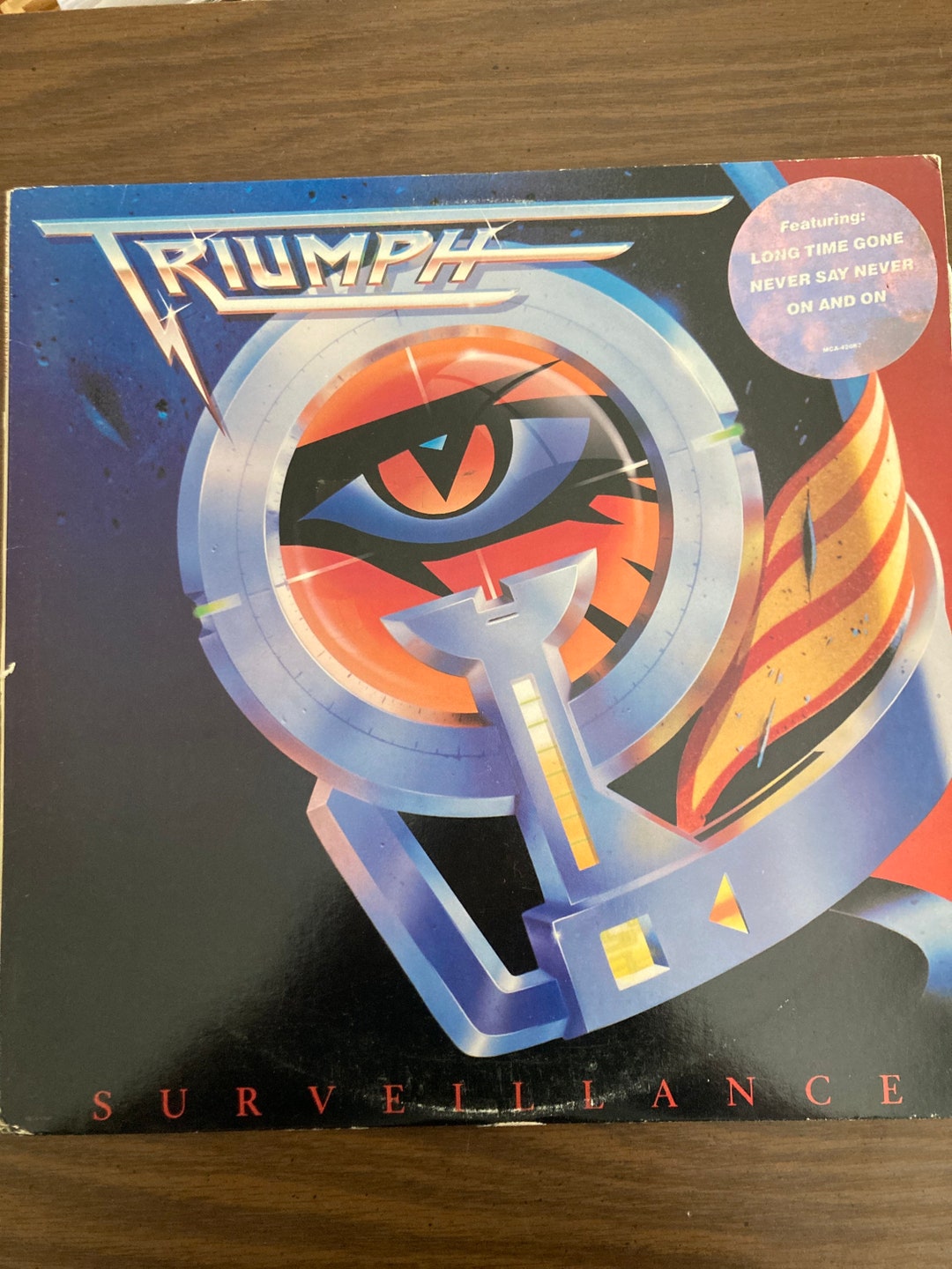 Triumph Vinyl Record Album "surveillance" - Etsy