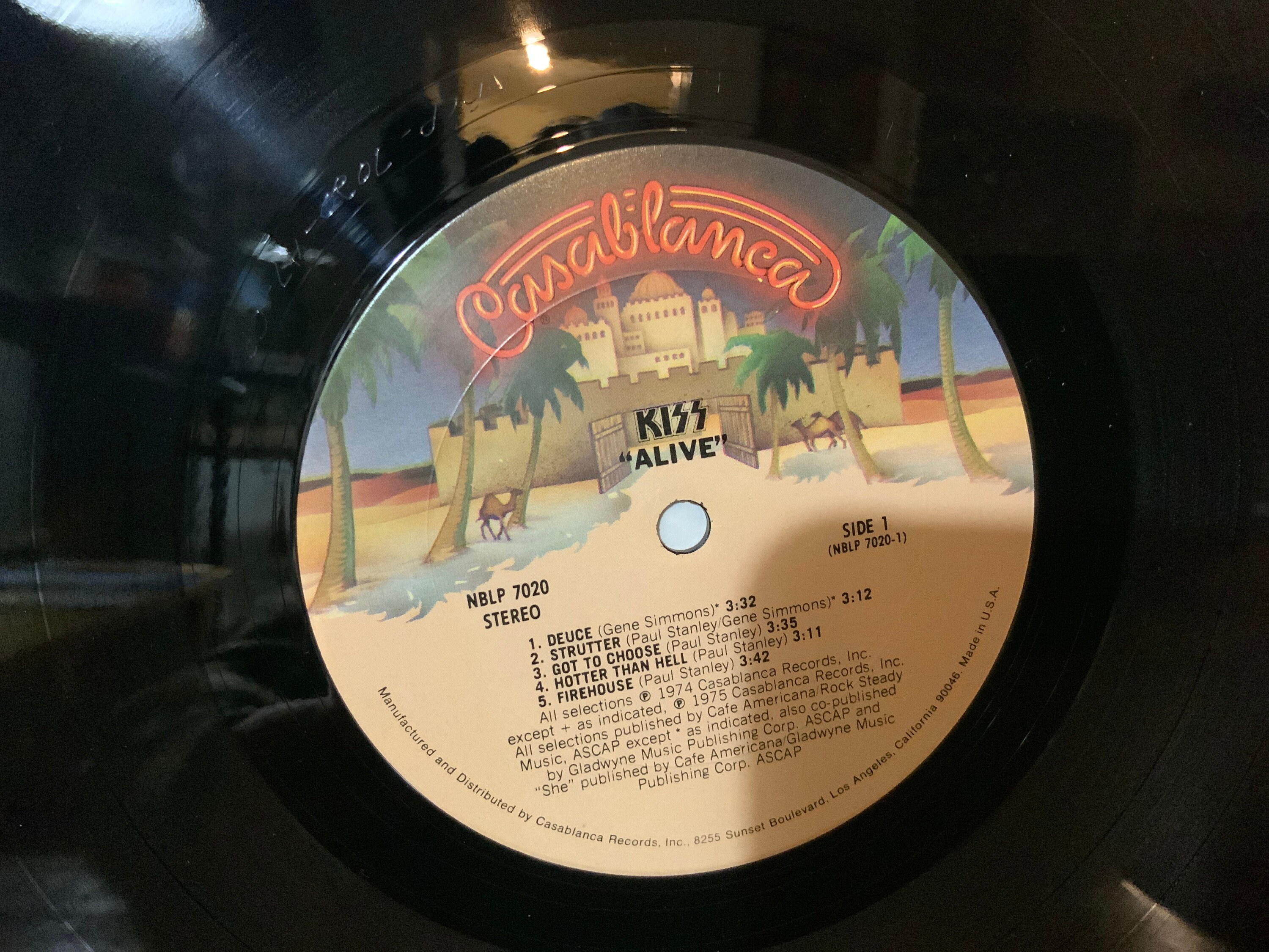 Kiss Vinyl Record Album ALIVE - Etsy