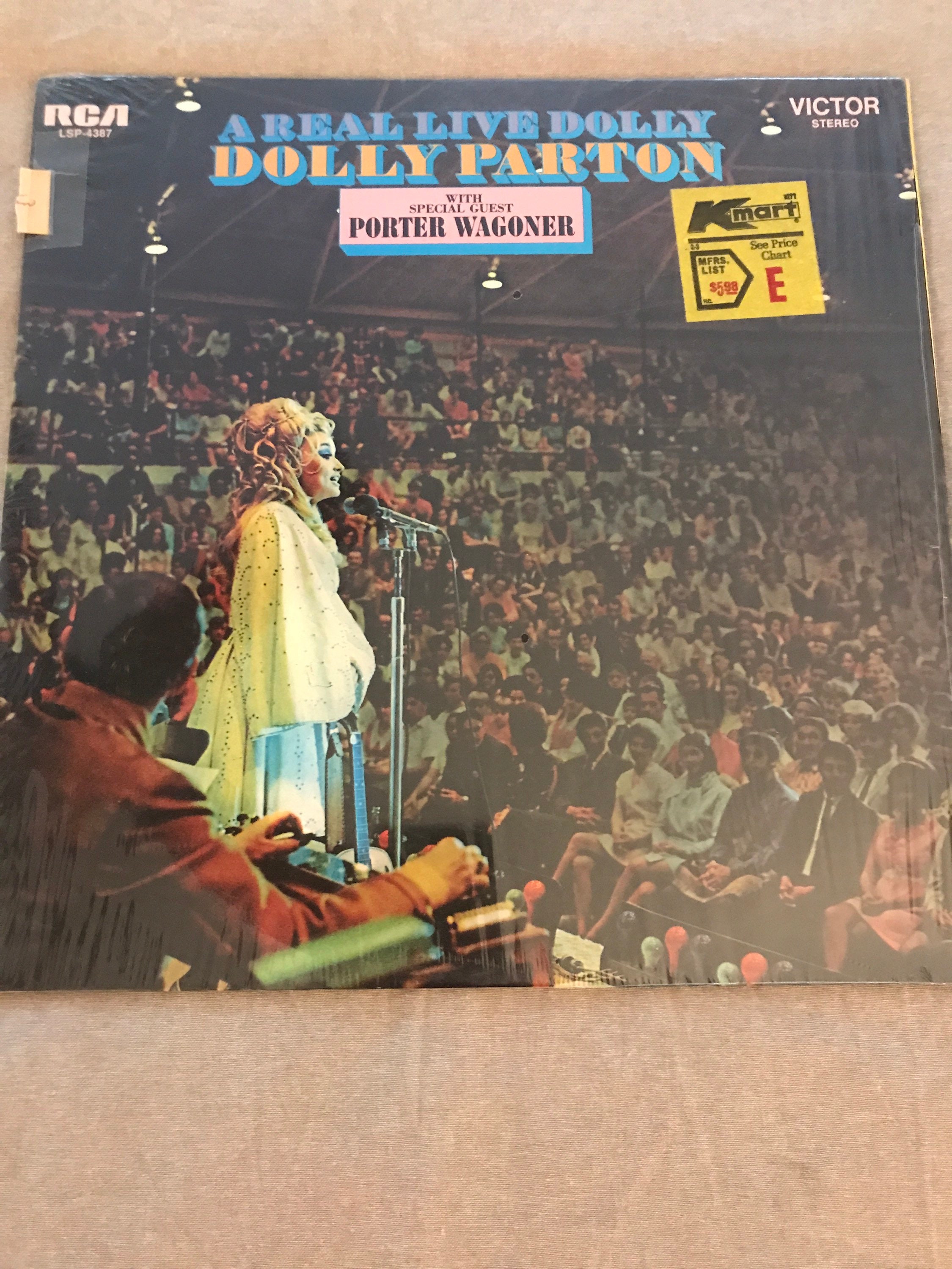 Dolly Parton Vinyl Record Album a Real Live Dolly - Etsy