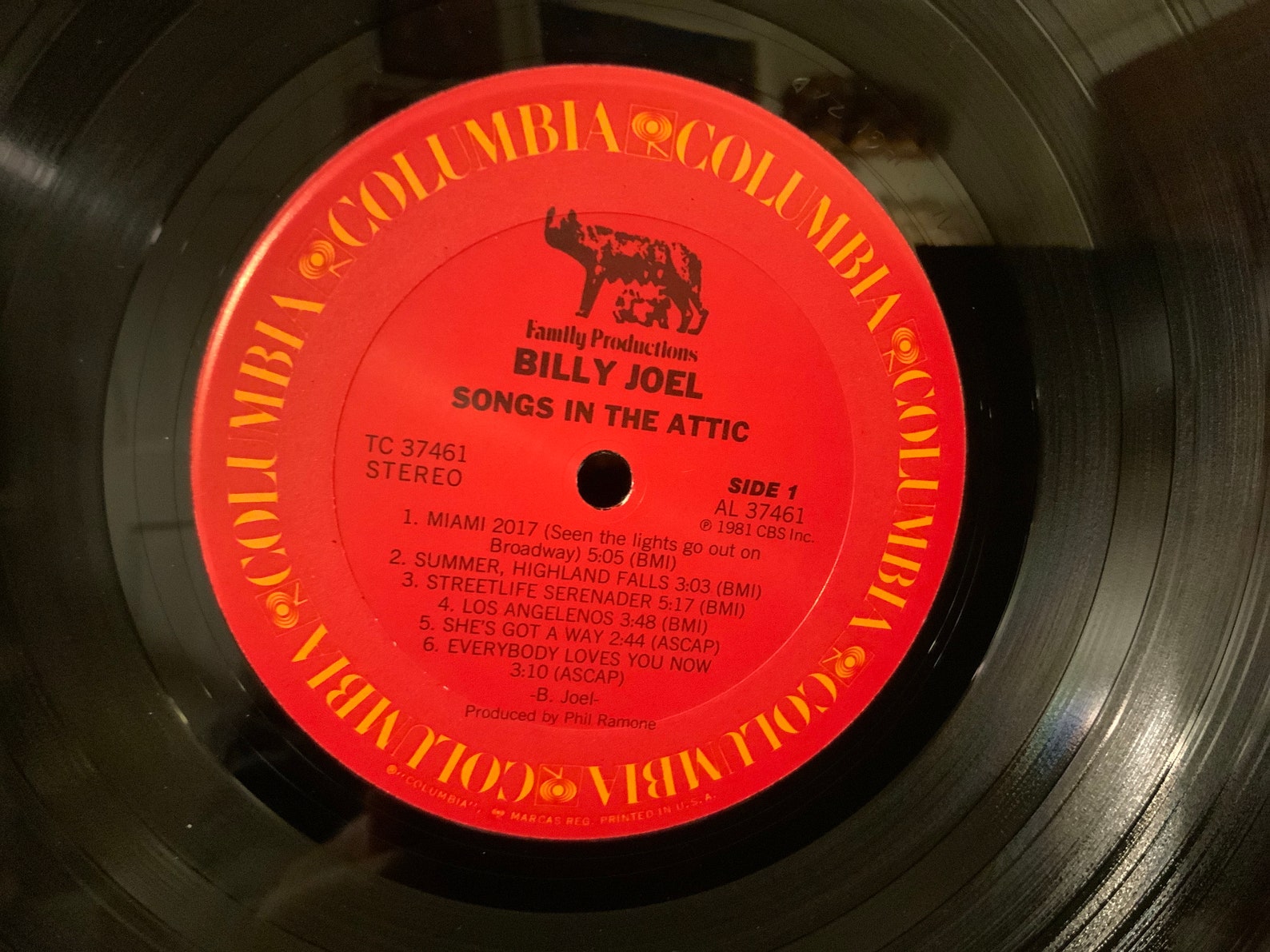 Billy Joel Vinyl Record Album songs in the Attic - Etsy