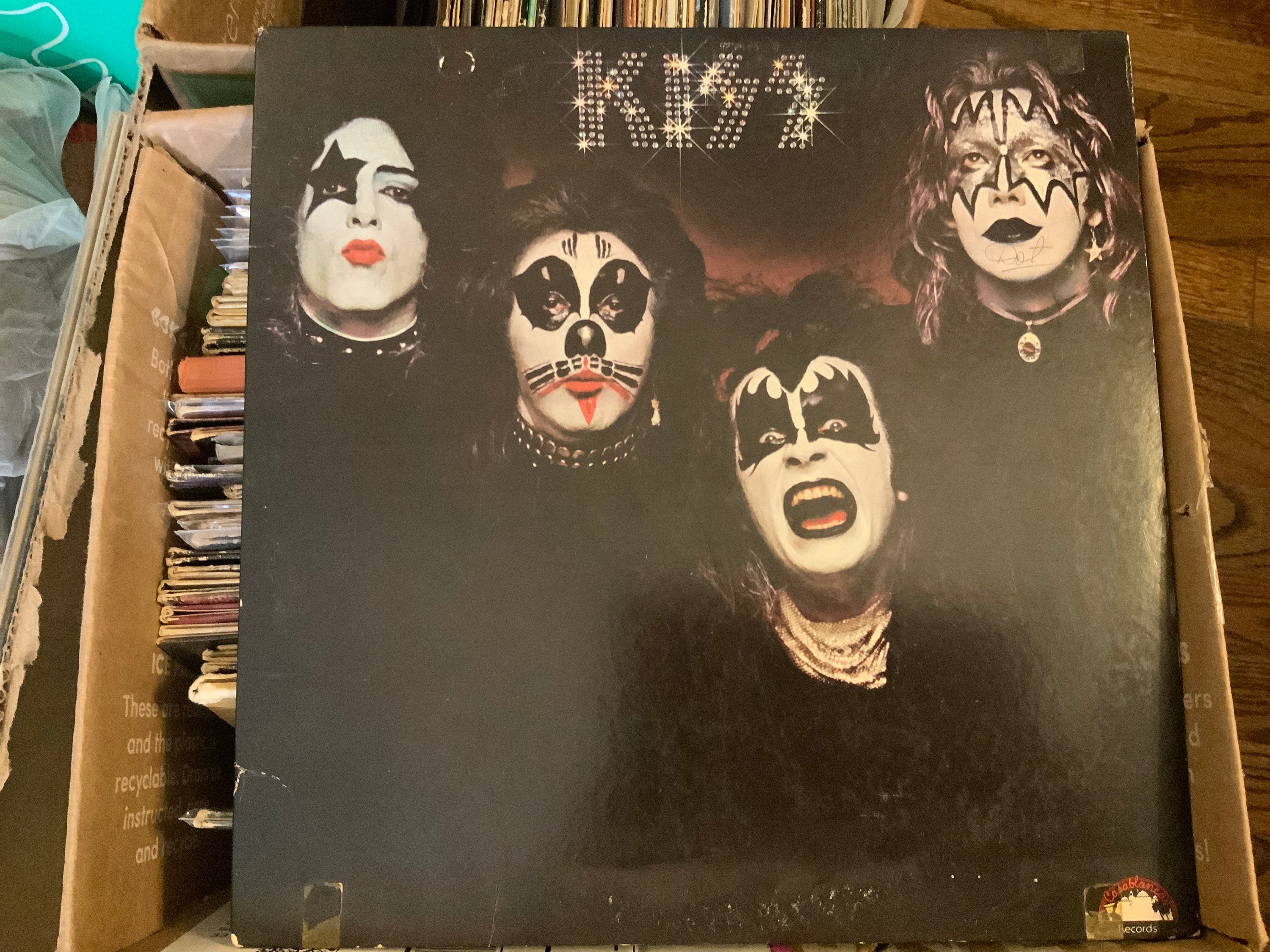 Kiss Vinyl Original Debut Album - Etsy