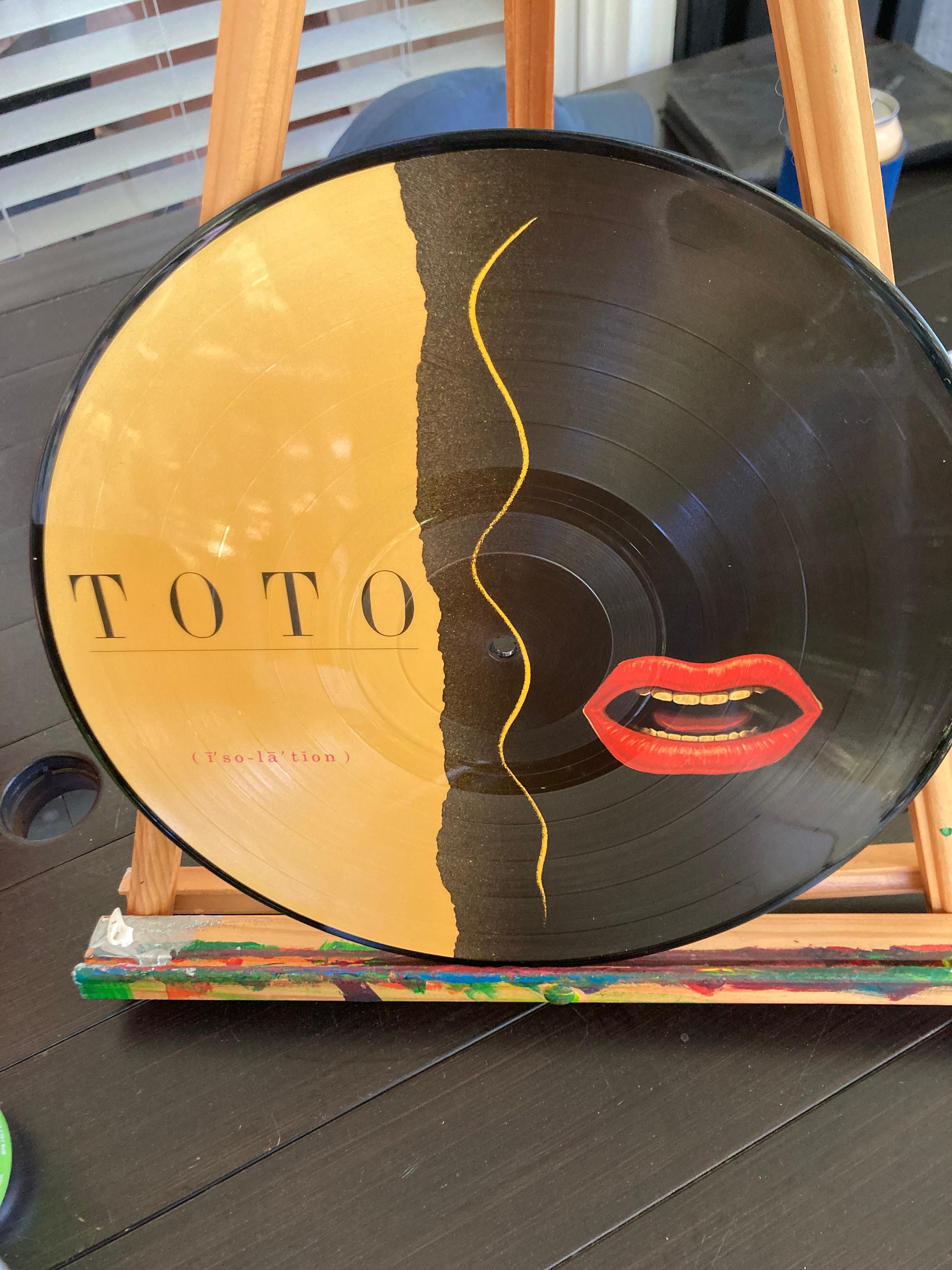 Toto Vinyl Record Album Isolation Picture Disc - Etsy