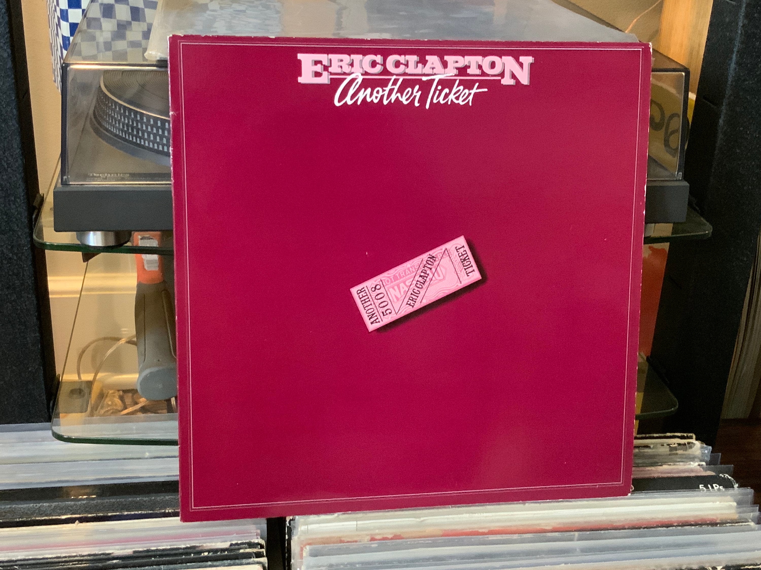 Eric Clapton “another Ticket” Vinyl Record Album - Etsy