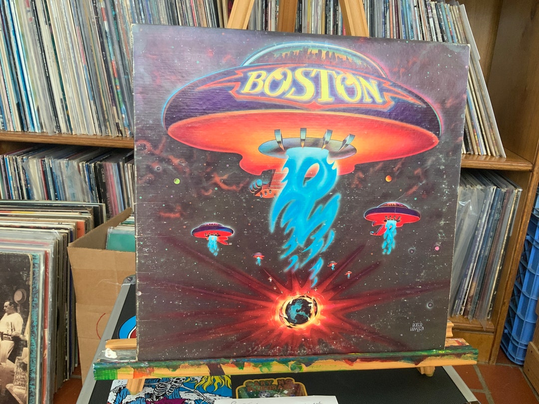 Boston Vinyl Record Album boston Debut Album - Etsy