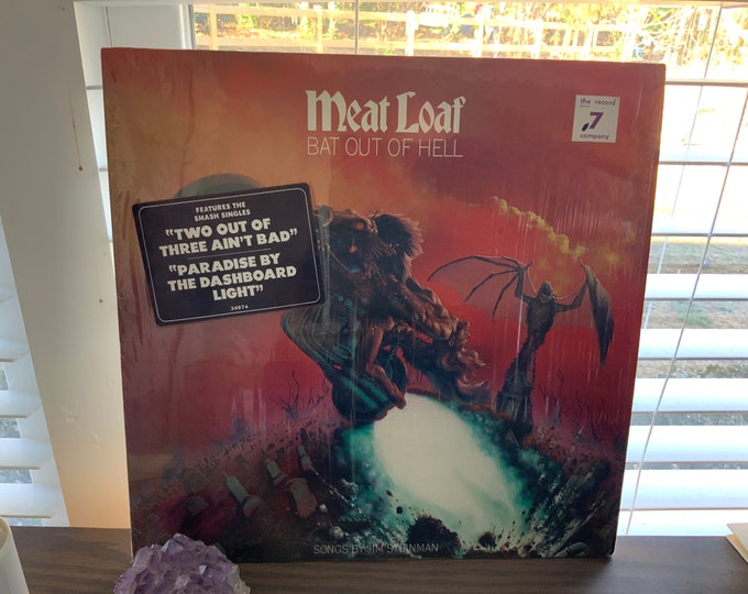 Meat Loaf Vinyl Record Album “bat Out of Hell” Original 1977 Issue in ...