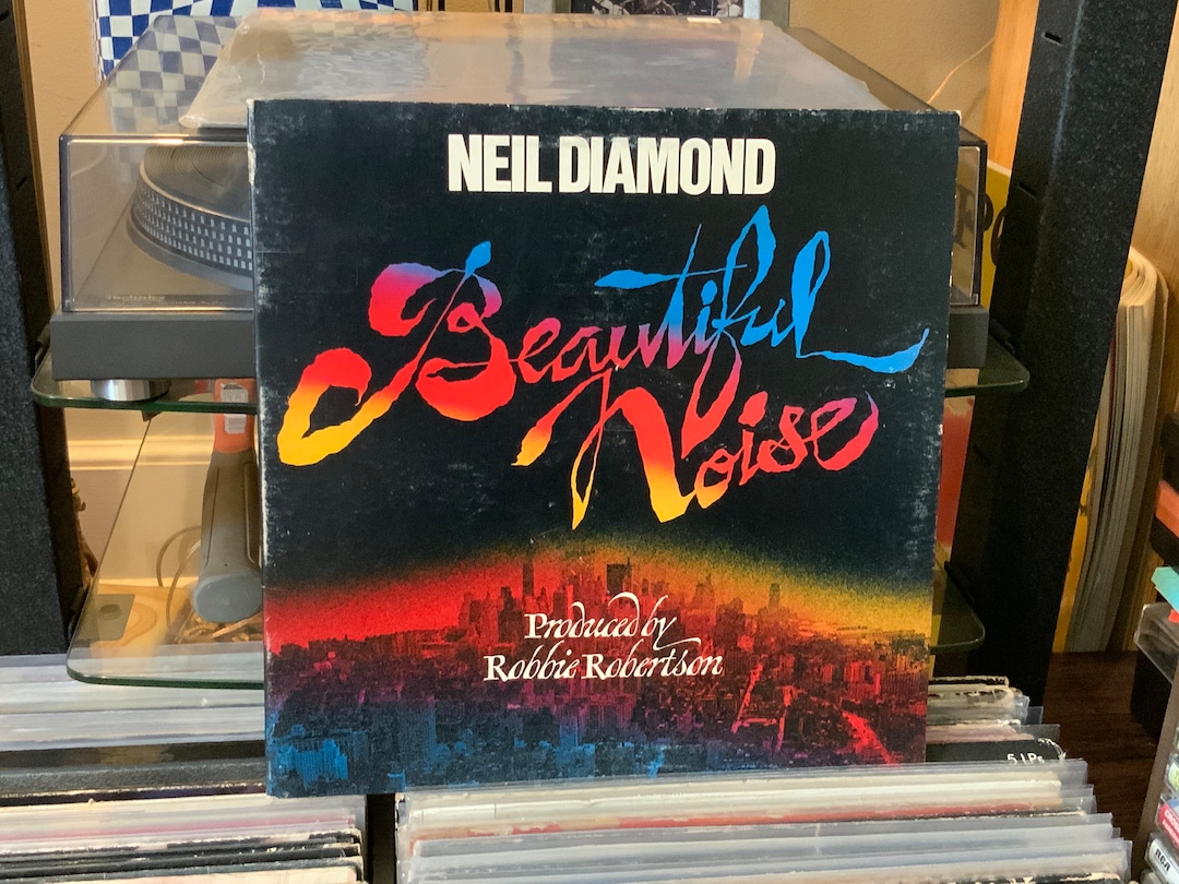 Neil Diamond Vinyl Record “beautiful Noise” - Etsy