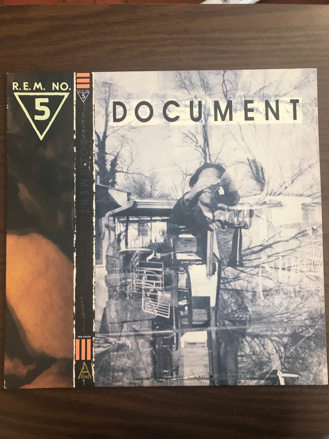R.E.M. Vinyl Record Album "document" - Etsy
