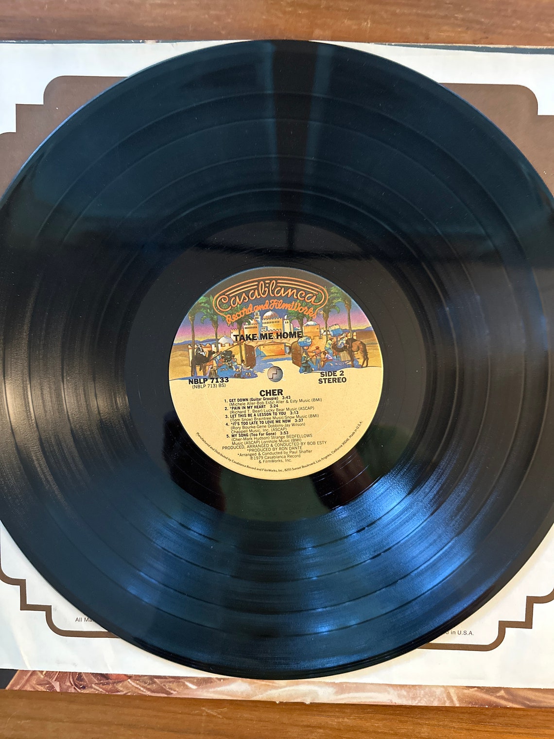 Cher Vinyl Record Album Take Me Home Original 1982 Pressing - Etsy