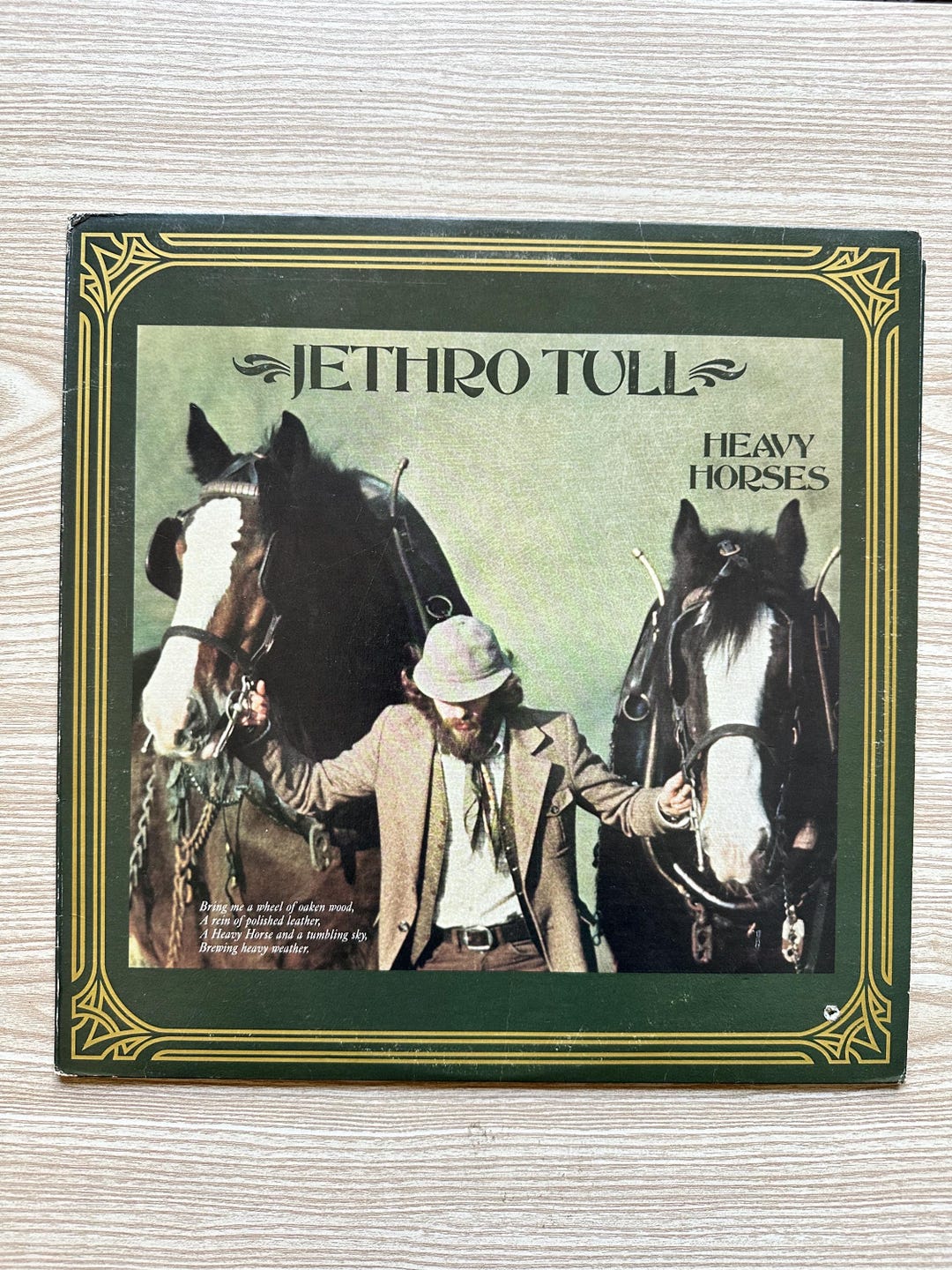 Jethro Tull Vinyl Record Album "heavy Horses" - Etsy