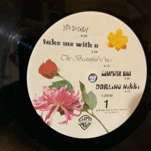 Prince Vinyl Record Album “purple Rain” - Etsy Australia