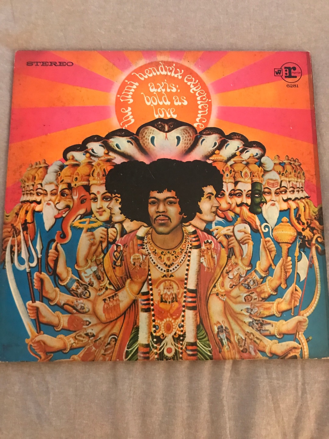 Jimi Hendrix Vinyl Record Album axis: Bold as Love - Etsy