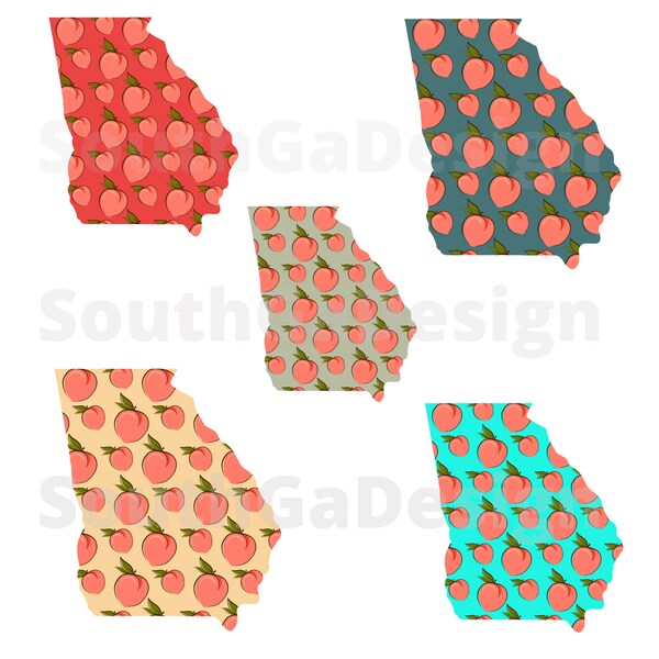 Georgia Peach - Etsy