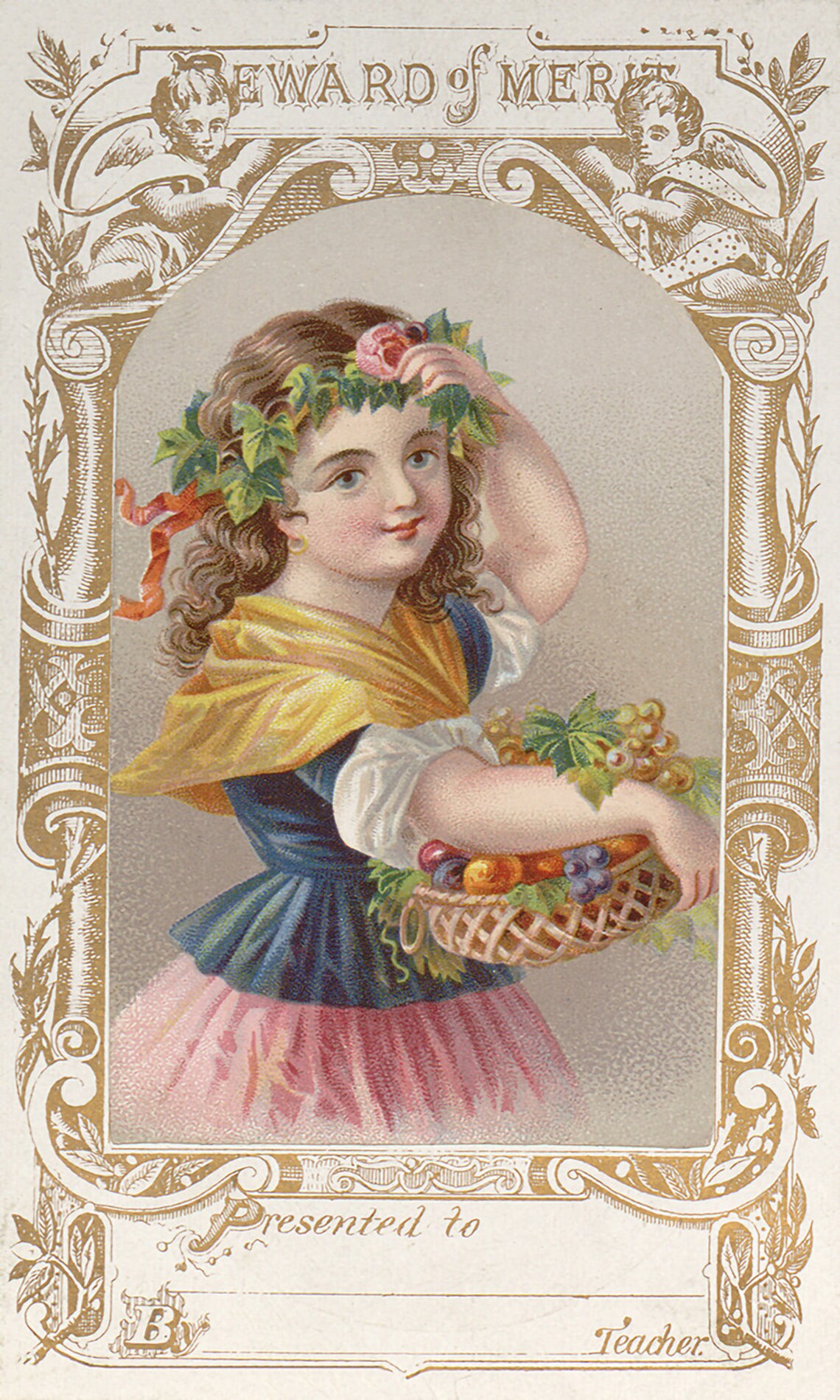 Victorian Vintage School Reward Cards Set 1 Includes 4 - Etsy