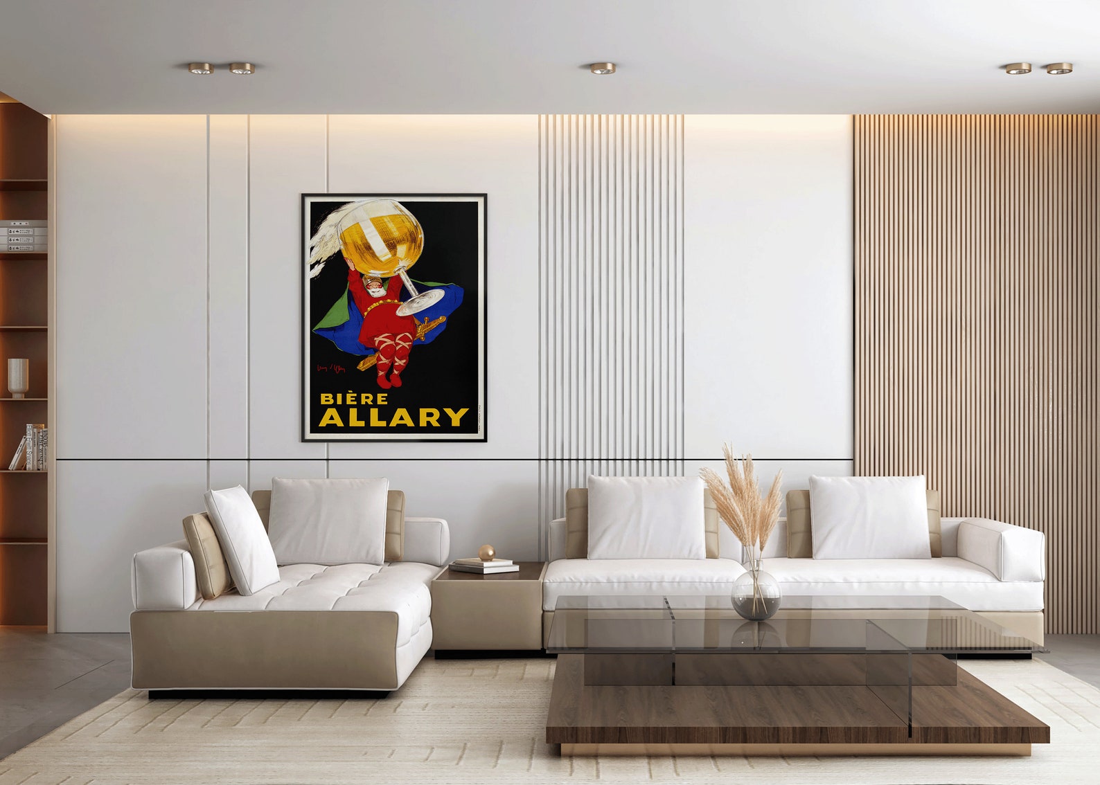 Biere Allary Vintage French Beer Advertisement Poster by Jean D'ylen ...