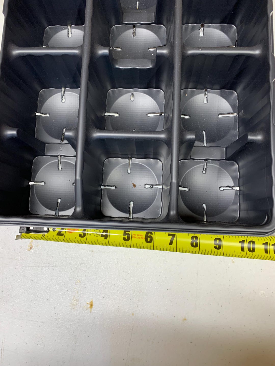 36 Deep Pots and 2 Carrying Trays - Etsy