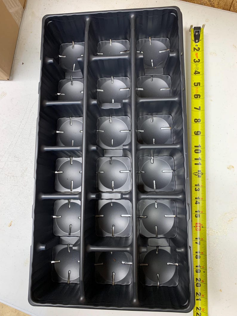 36 Deep Pots and 2 Carrying Trays - Etsy