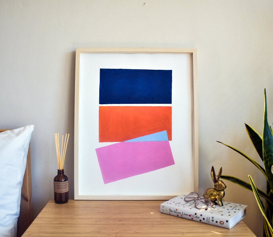 Bold Blocks — Midcentury Art, Midcentury Modern Art, Minimalist Art ...