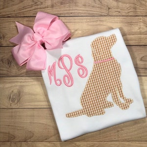Monogrammed Personalized Labrador Lab Dog Best Friend Applique ...