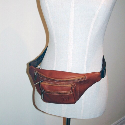Leather Hip Bag - Etsy