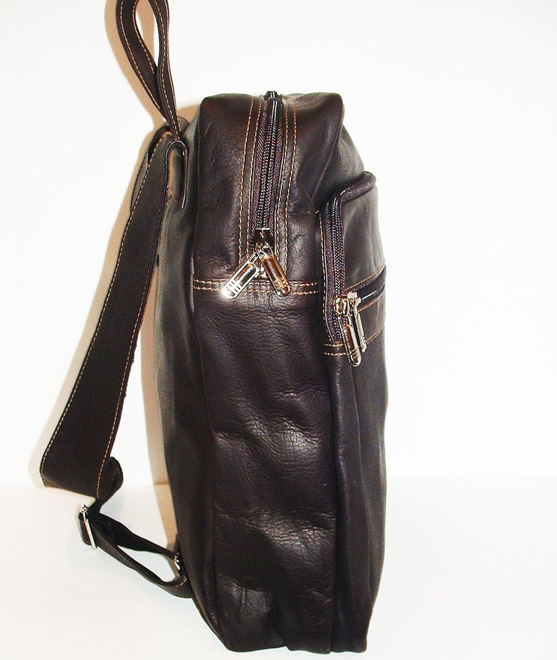 Genuine Leather Backpack SUPER LIGHT and SOFT Unisex Color - Etsy