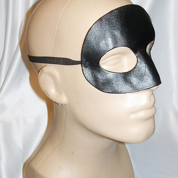 Leather Mask - Etsy