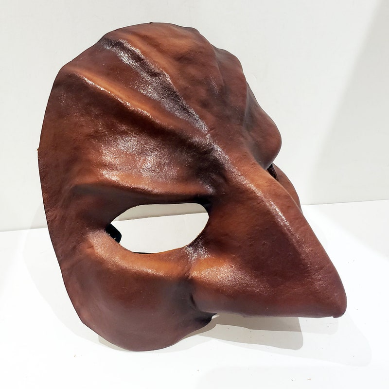 Leather Mask - Etsy