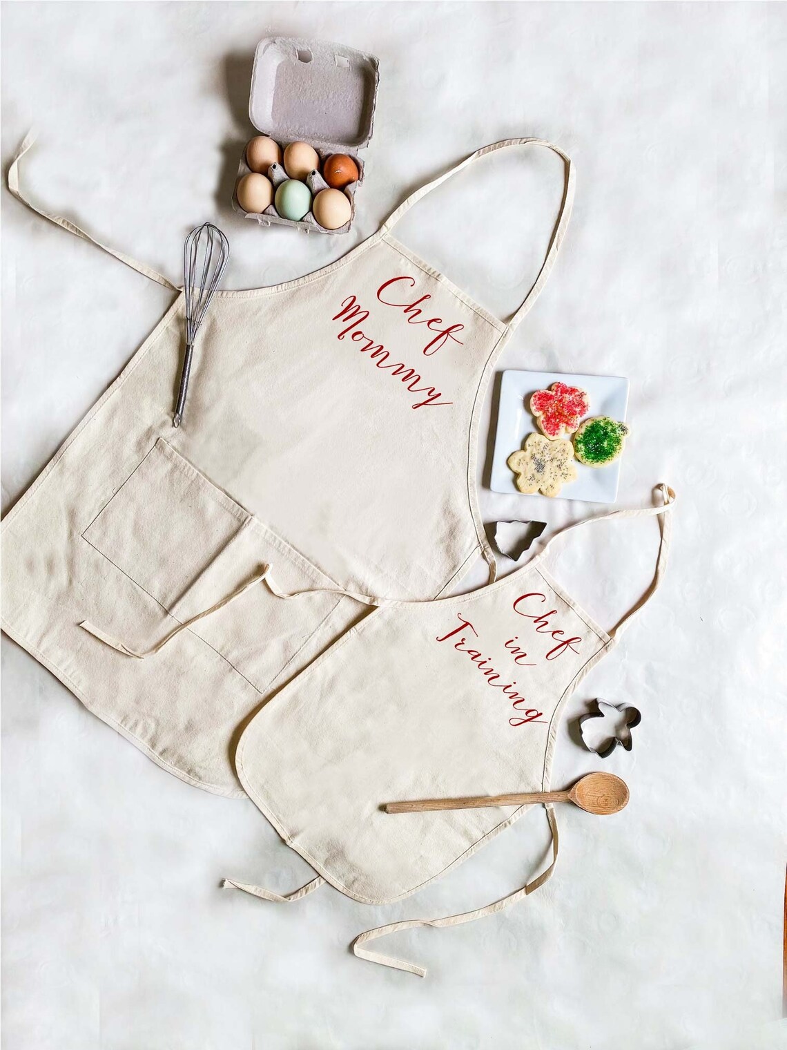 PERSONALIZED Family Apron Set Parent & Child Apron Set - Etsy