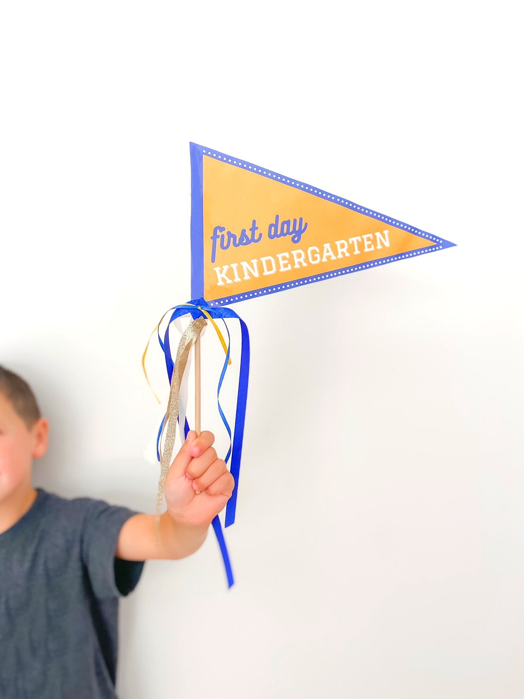 First Day of School Flag Back to School Sign/banner School Pennant Flag ...