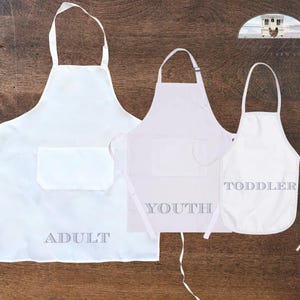 Matching Family Apron Set * Parent & Child Apron Set * Grandparent ...