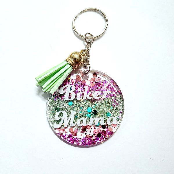 Motorcycle Keychain - Etsy