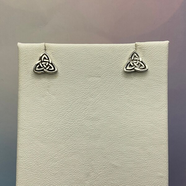 Trinity Knot Earring - Etsy