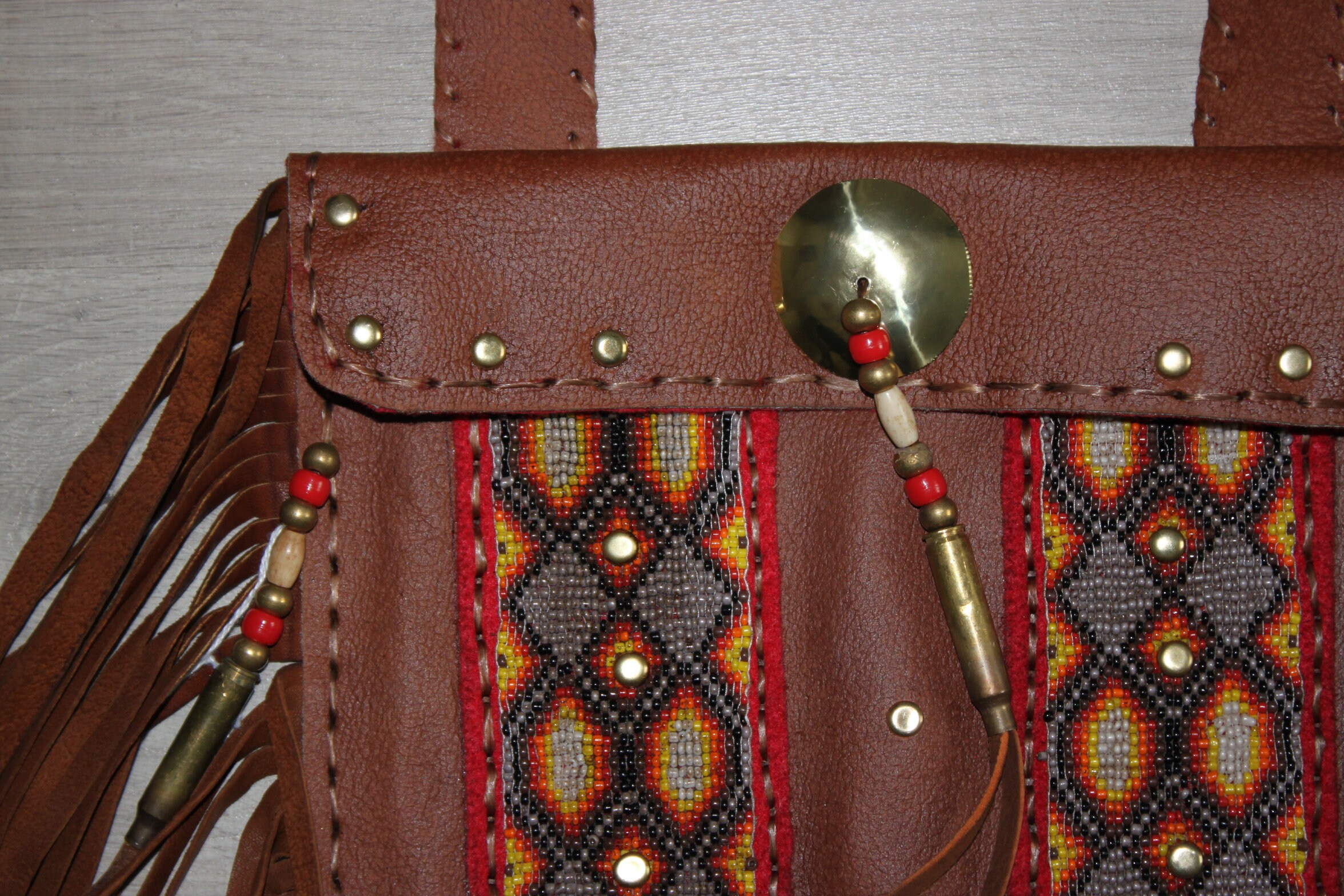 Native American Handmade Beaded Purse by Manny Silvas | Etsy