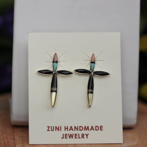 Native American Inlay Cross - Etsy