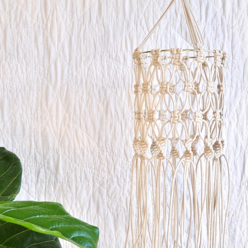 Macrame Chandelier Pattern - Etsy
