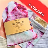 DIY Ice Dyeing Kit: Fiber Reactive Dyes for Colorful Parties, Gifts ...