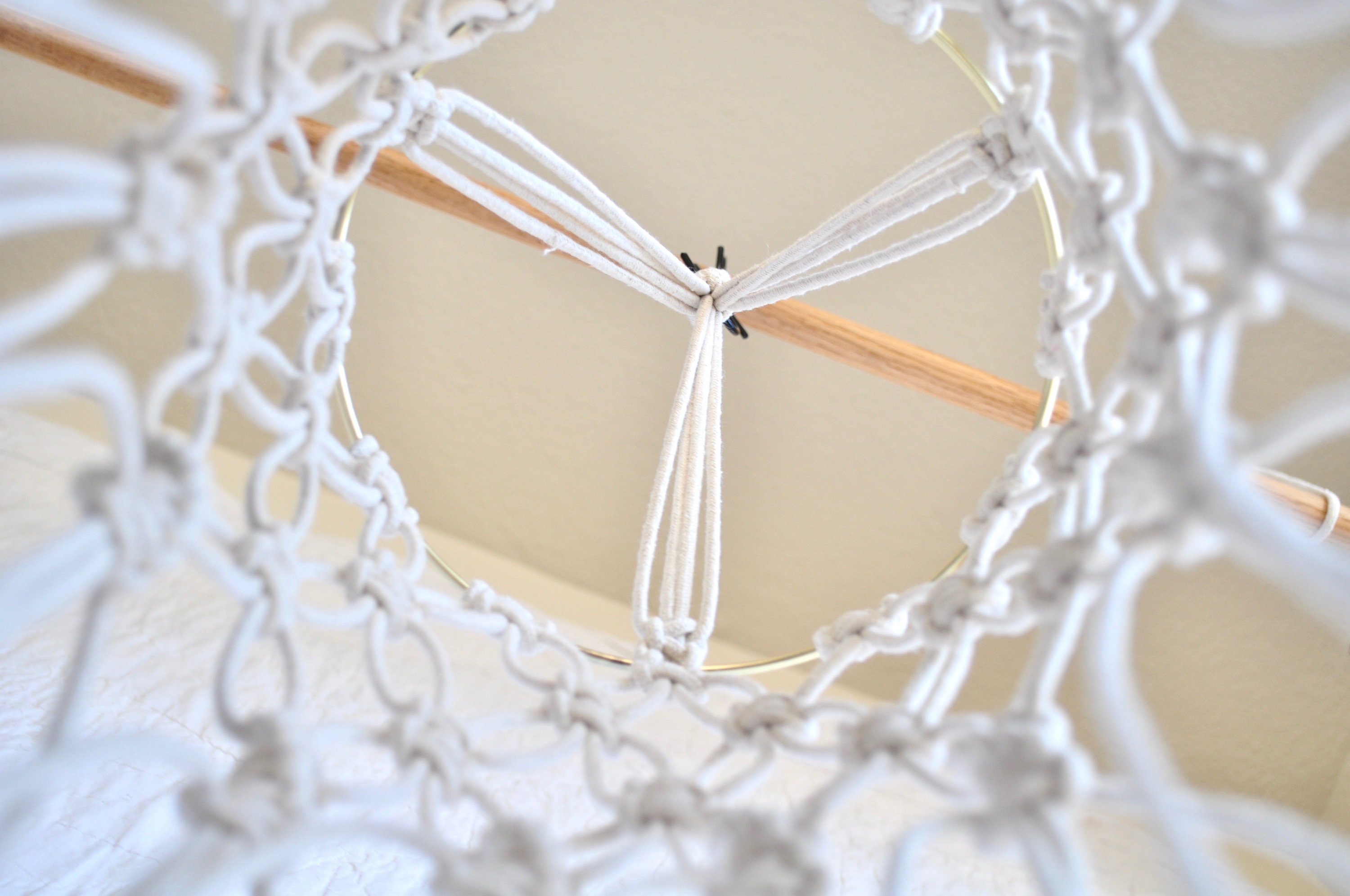 Macrame Chandelier Pattern Macrame Baby Mobile Pattern | Etsy