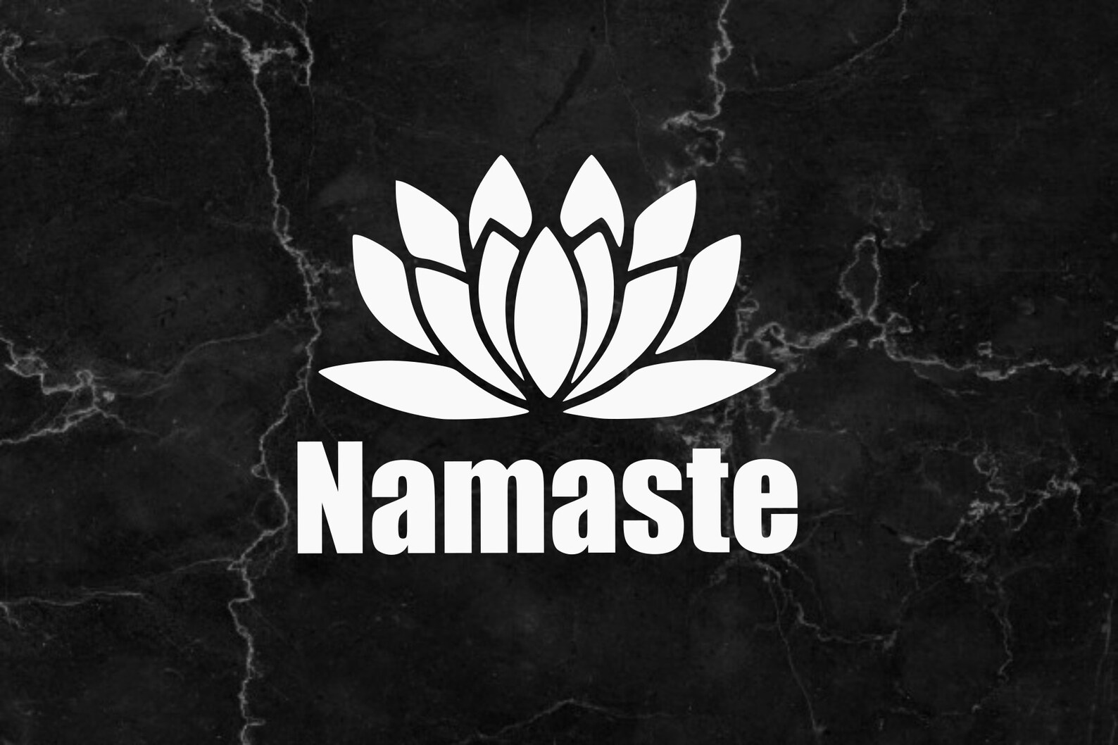 Namaste Lotus Decal Namaste Car Decal Namaste Laptop Decal | Etsy