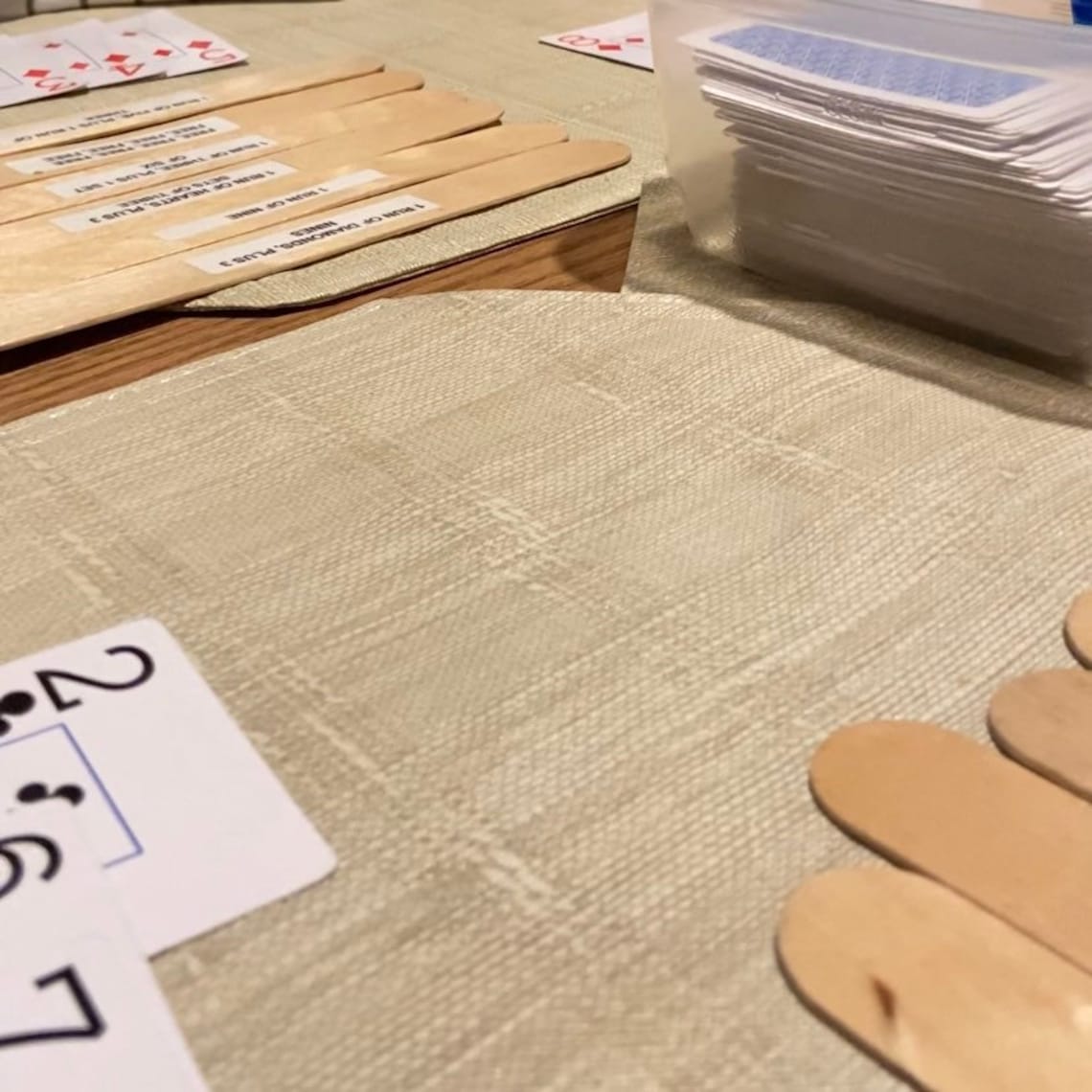 DIY Card Game: Sticks - Rummy Style Family Game (PDF File) - Etsy